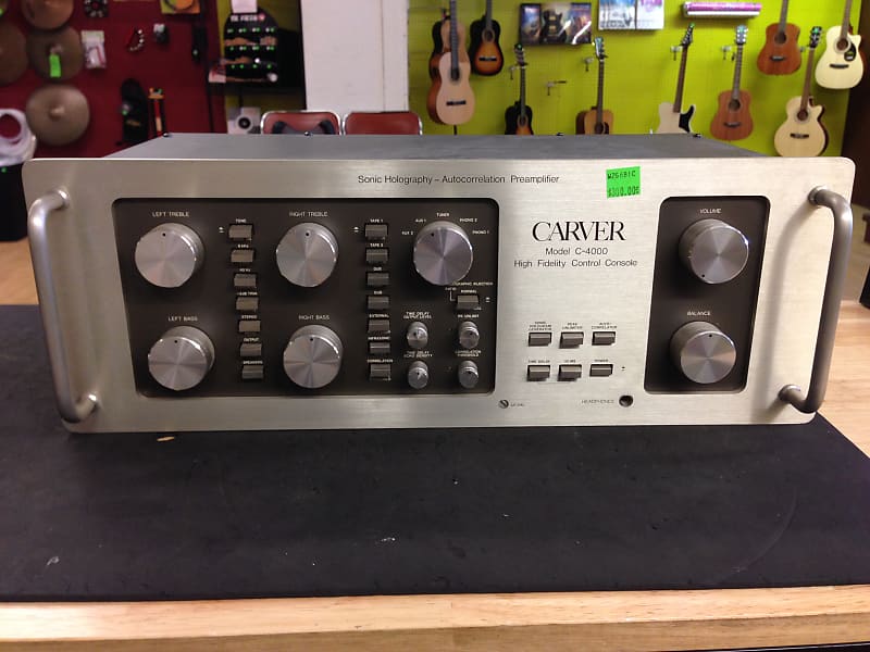 Carver C-4000 High Fidelity Control Console Preamp | Reverb