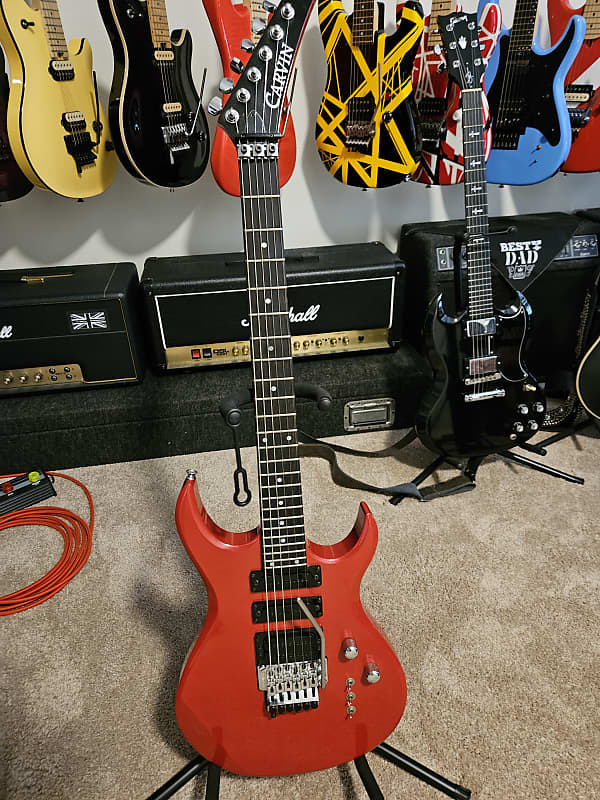 Carvin DC135 HSS Floyd Rose Electric Red | Reverb