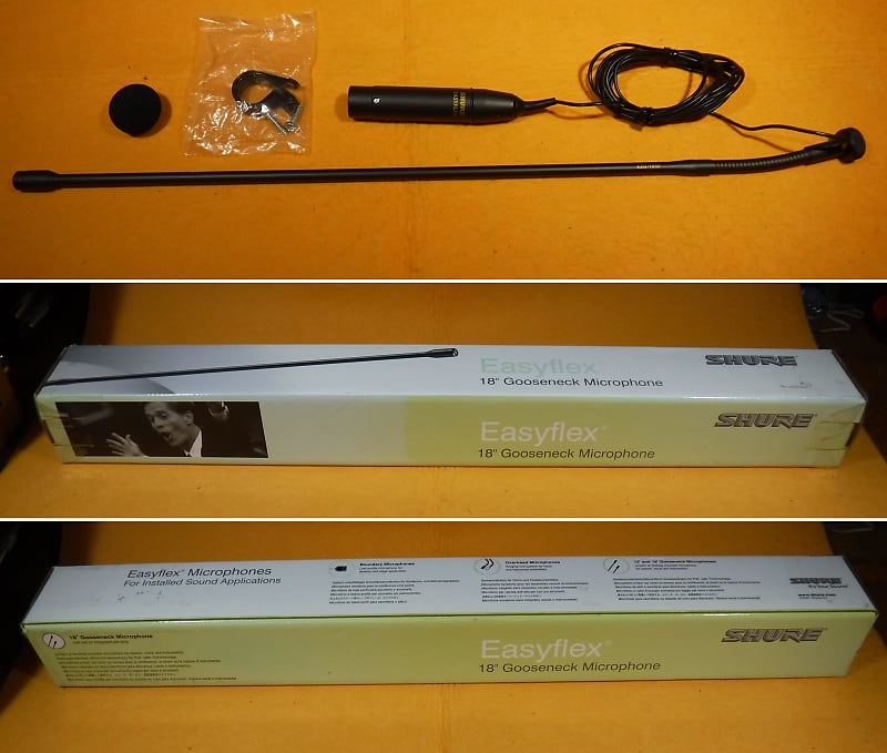 Shure EZG/18SE Podium Microphone - Black | Reverb