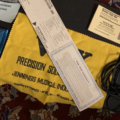 Vox Case Candy 1960s Complete Set | Reverb