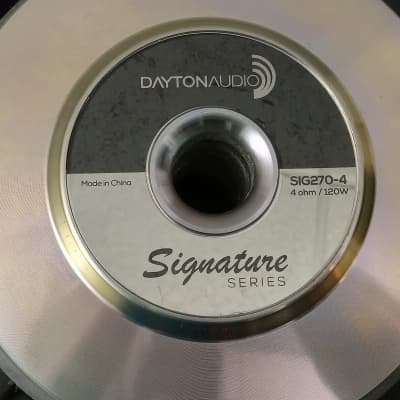 Dayton Audio Sig270 4 10" Signature Aluminum Cone Woofer | Reverb