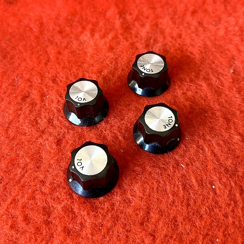 Rickenbacker/ Rossmeisl volume tone guitar knobs 1960’s | Reverb