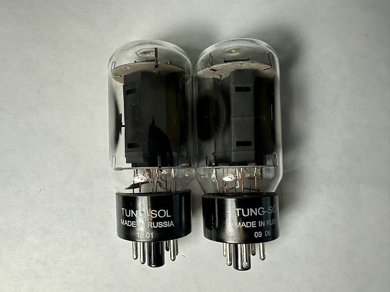 Tung-Sol 6L6GC STR - Matched Pair | Reverb