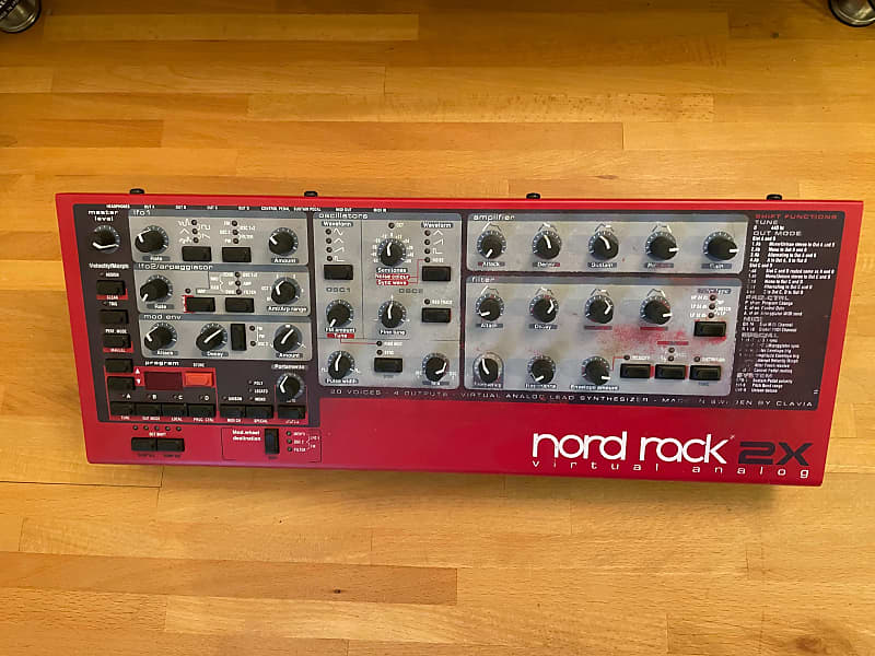 Nord Rack 2X- Virtual Analogue Synth | Reverb