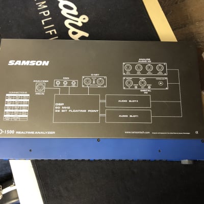 Samson D-1500 + D-2500 RTA / Spectrum Analyzer / EQ et | Reverb France