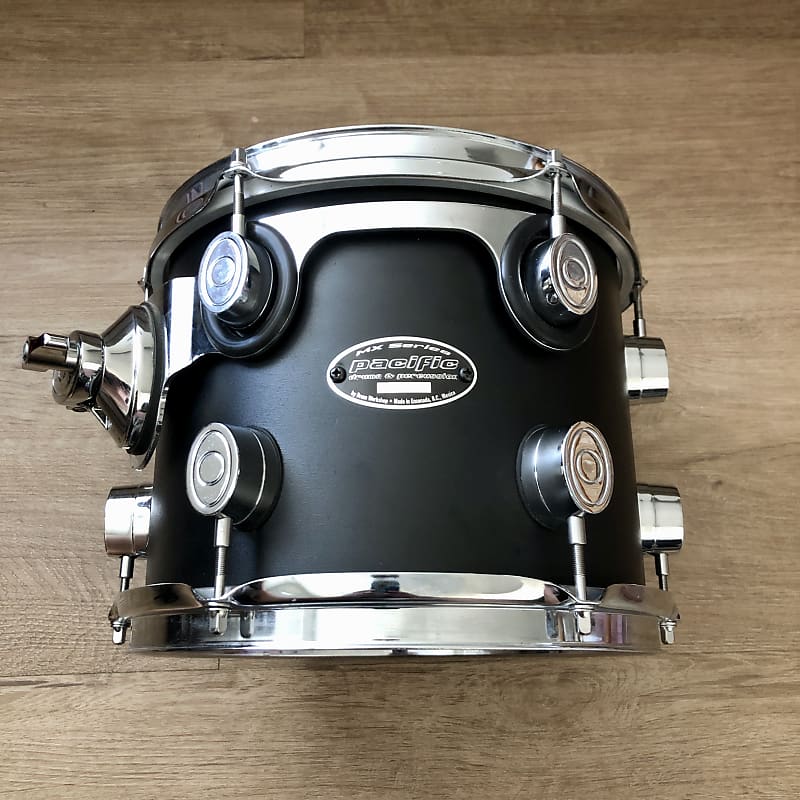 PDP MX 10x8 Tom - Ebony Satin | Reverb