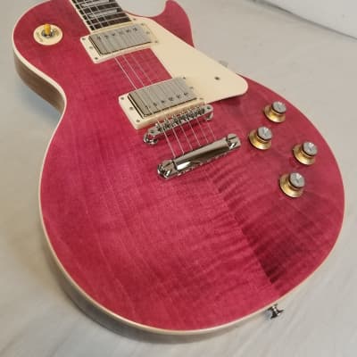 Gibson Les Paul Standard 60s Figured Top Translucent Fuchsia | Reverb