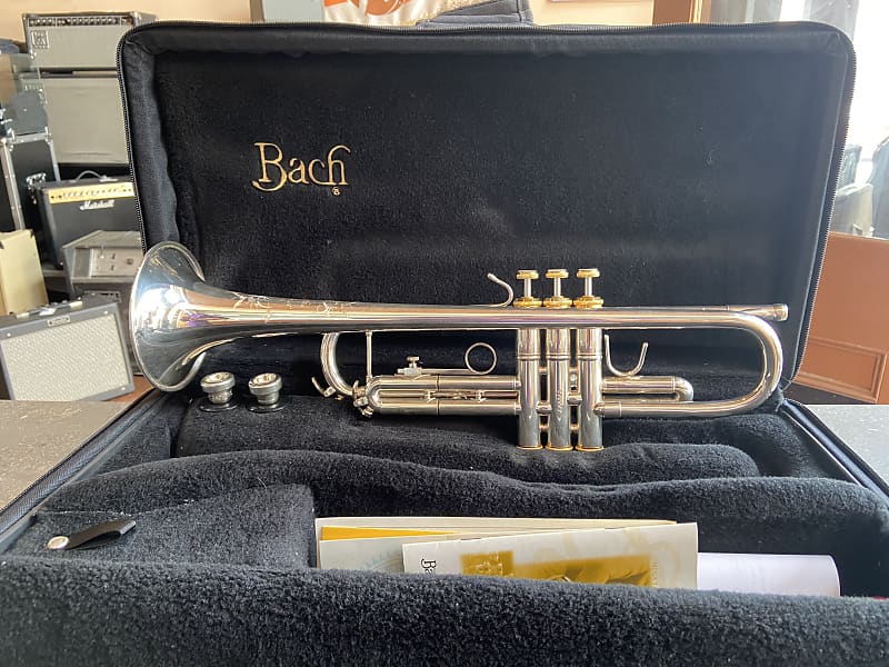 Bach USA Soloist Silver Trumpet Outfit | Reverb