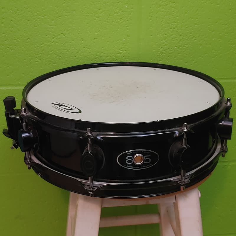 PDP 805 13 x 4 Black Lacquer Birch Shell Piccolo Snare Drum | Reverb