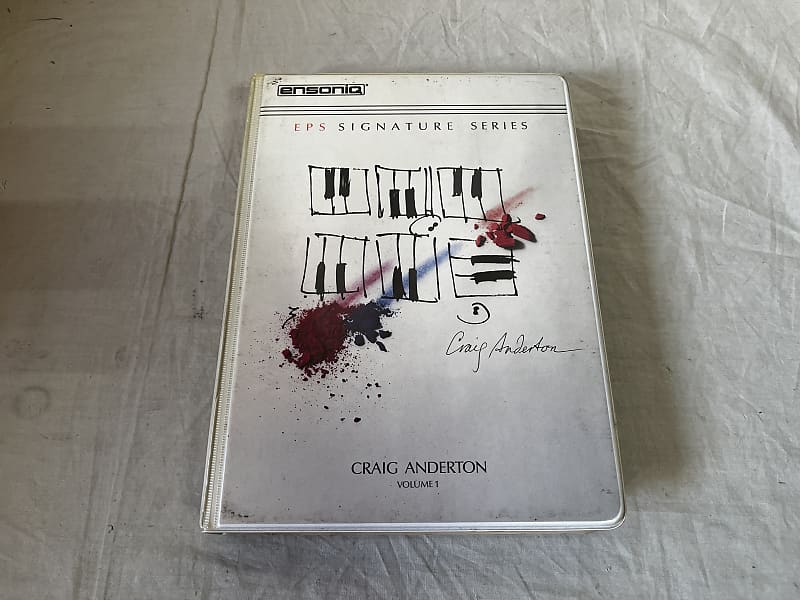 ENSONIQ SIGNATURE SERIES CRAIG ANDERTON VOL #1 for | Reverb Australia