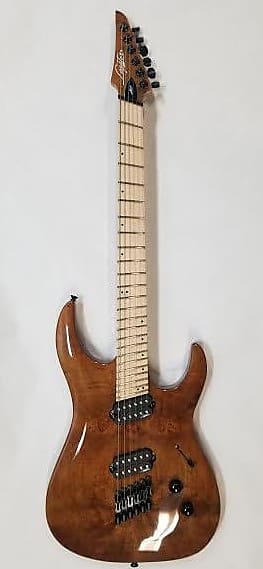 Legator Ninja R 200 Multi Scale 6 string Desert Sand Burl | Reverb