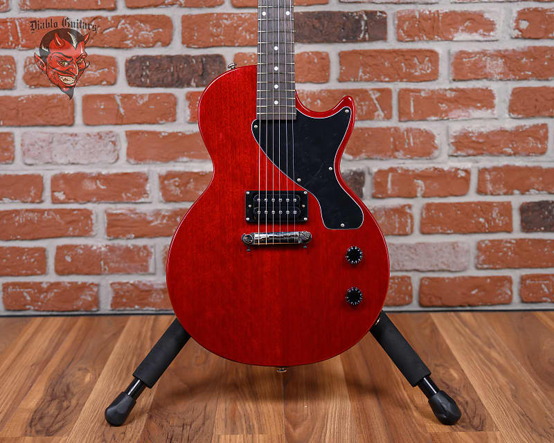 Epiphone Les Paul Jr. Cherry 2010 w/Hard Shell Case | Reverb