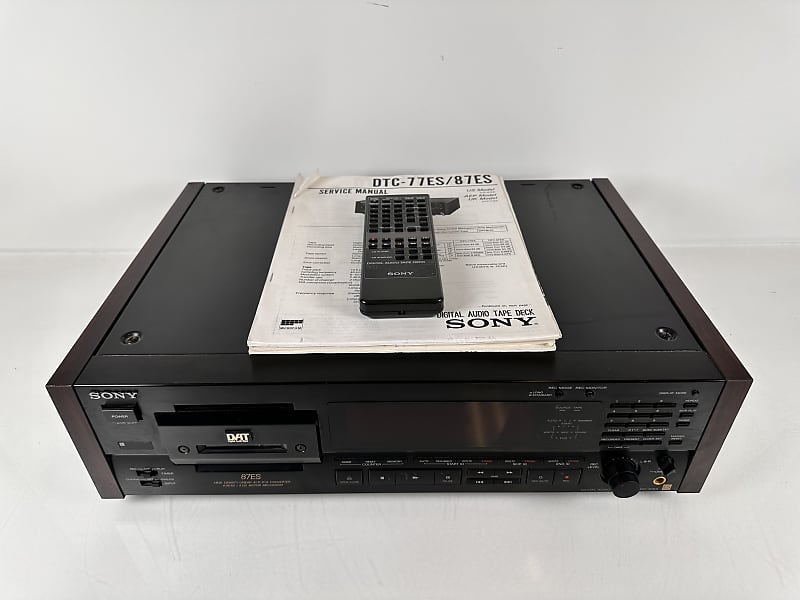 Sony DTC-87ES DAT Tape Deck w/ Remote | Reverb