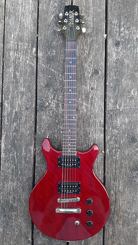 Hamer Slammerseries "JUNIOR DOUBLE CUT "Seymour Duncan | Reverb