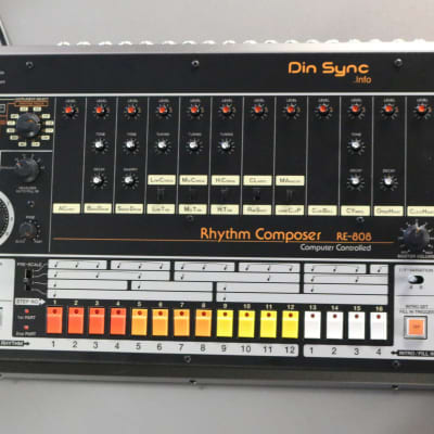 DinSync RE-808 DIY PCB Kit and Case 2021-Present - Black | Reverb