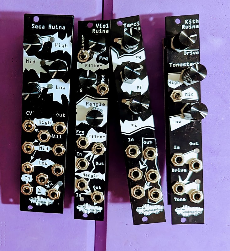 Noise Engineering Distortion Bundle: Seca Ruina, Viol Ruina, | Reverb