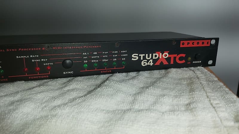 Opcode Studio 64 XTC 1998 - Black | Reverb
