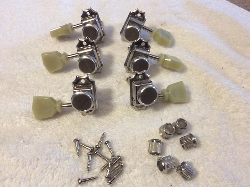 Gotoh Tuners 3x3 / Keystone Vintage / 8.8mm / 2020 Nickel | Reverb