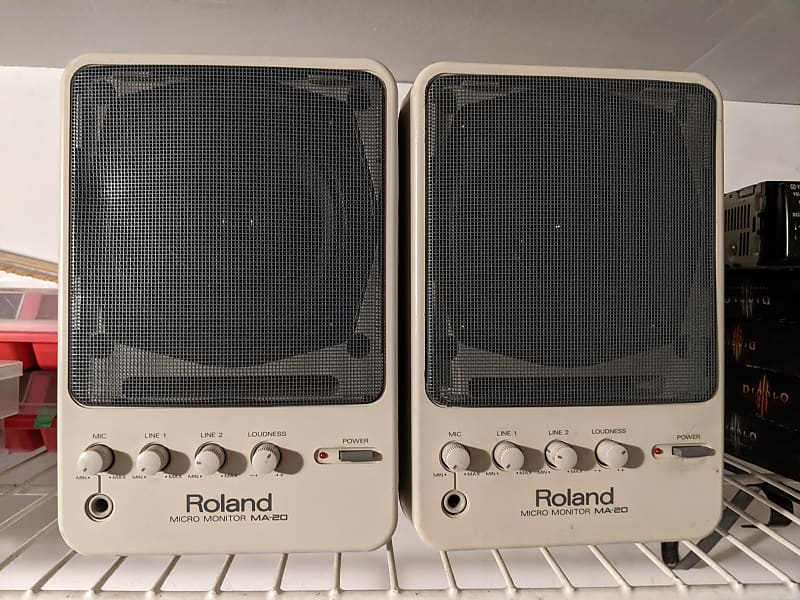 Roland MA-20 Powered Micro Monitors (pair) | Reverb