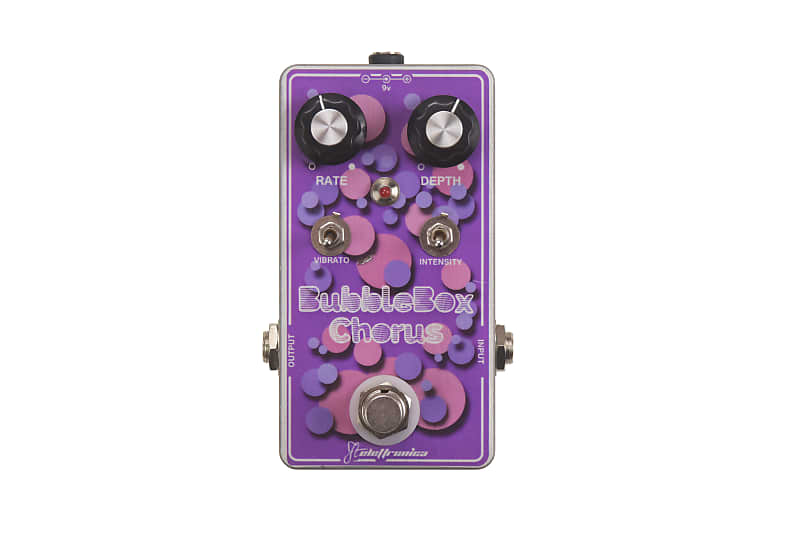 FTelettronica BubbleBox Chorus Purple / Aluminum | Reverb