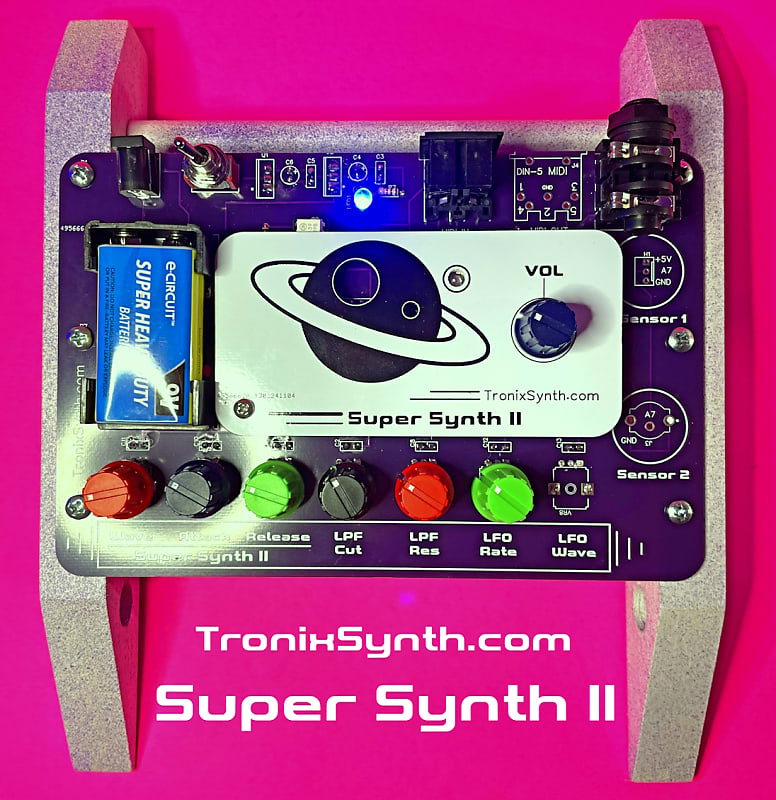 Experimental FM MIDI Synthesizer Made in Circuit Bent Style | Reverb