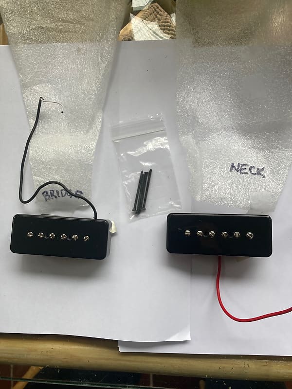 Fender Noventa MP90 2021 - Black | Reverb