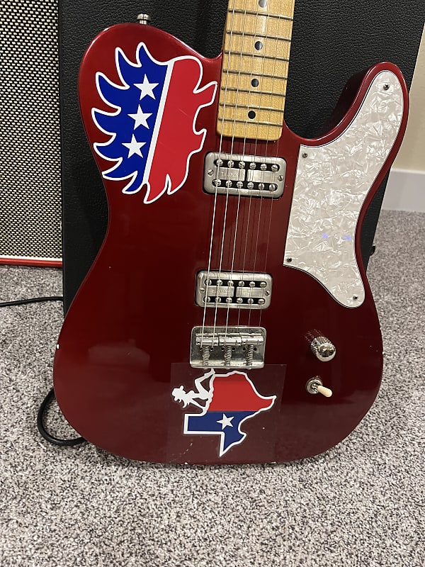 MJT Cabronita Tele - Candy Apple Red | Reverb