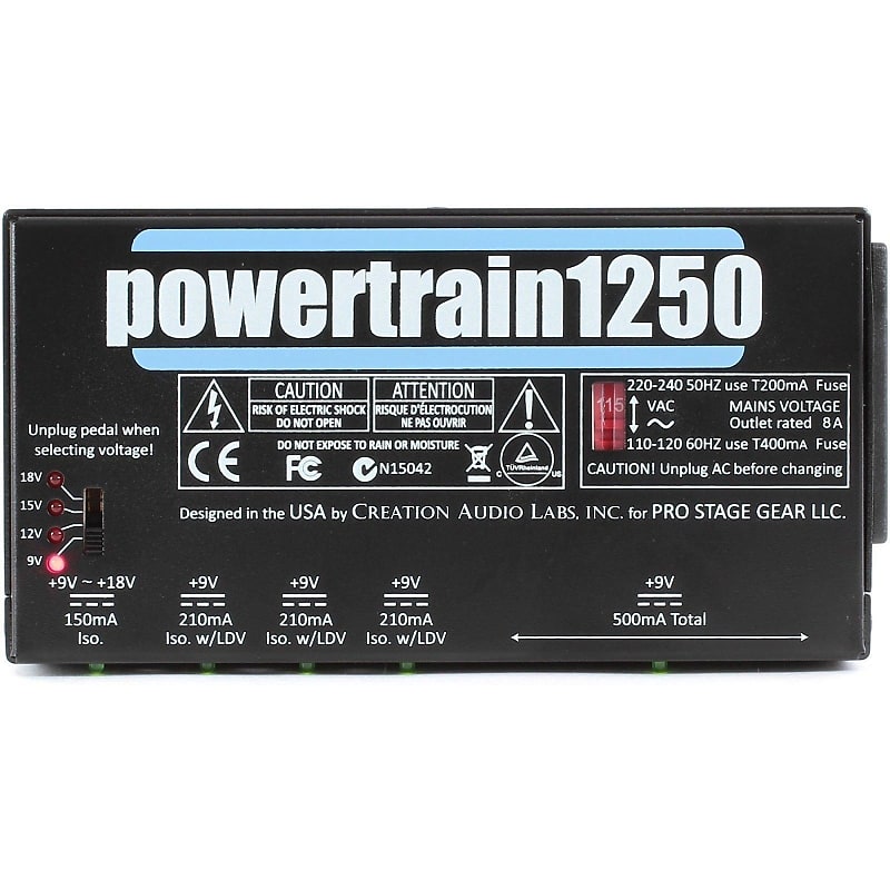 Pedaltrain PT-1250 Power Supply | Reverb