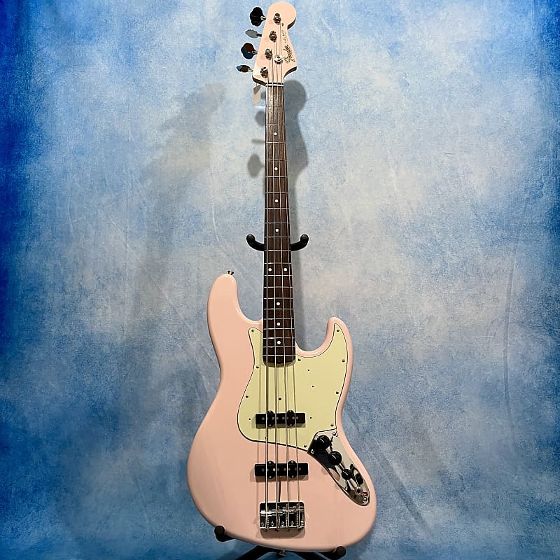 2023 Fender Traditional II 60s Jazz Bass Shell Pink with | Reverb