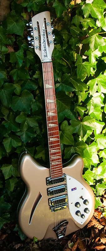 Rickenbacker 360 370/12 "Color of the Year" Desert Gold | Reverb UK