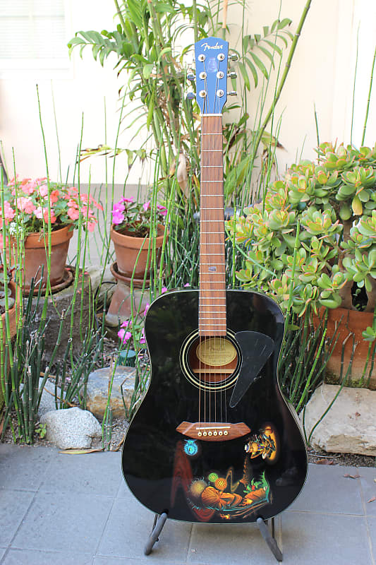 Fender Monkey Business Acoustic Guitar Limited Edition - | Reverb