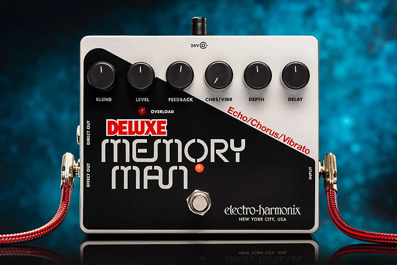 EHX Deluxe Memory Man Analog Delay / Chorus / Vibrato Pedal | Reverb