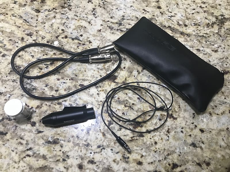 Shure SM93 Omnidirectional Lavalier Mic w/inline preamp | Reverb