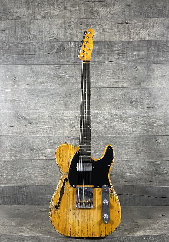 Custom Build Telecaster Thinline Blackguard 2023 - | Reverb