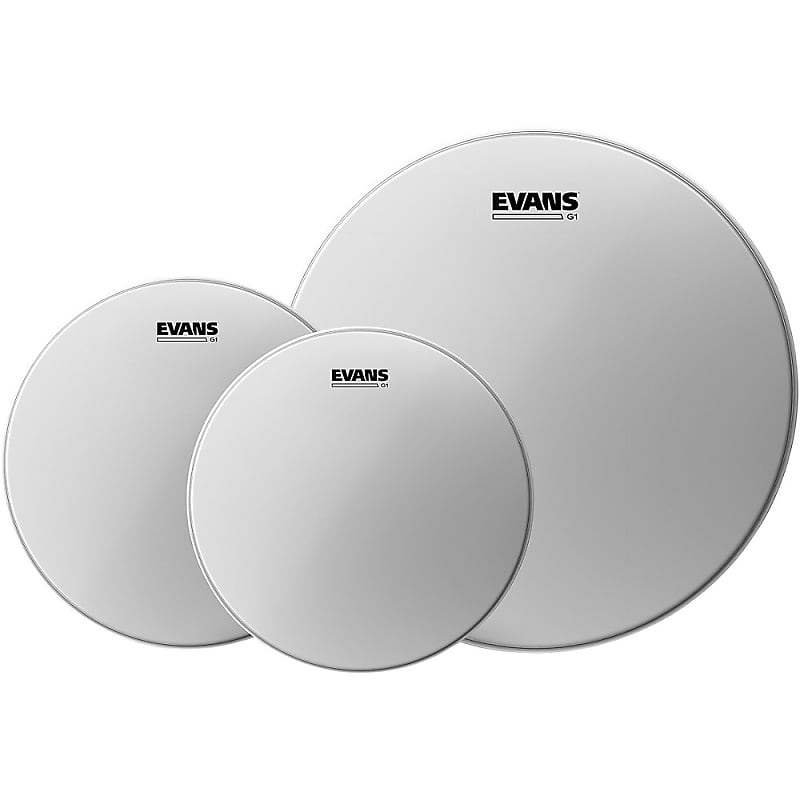 Evans G1 Coated Drumhead Pack Fusion - 10/12/14 | Reverb
