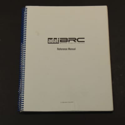 Alesis BRC Reference Manual [Three Wave Music] | Reverb