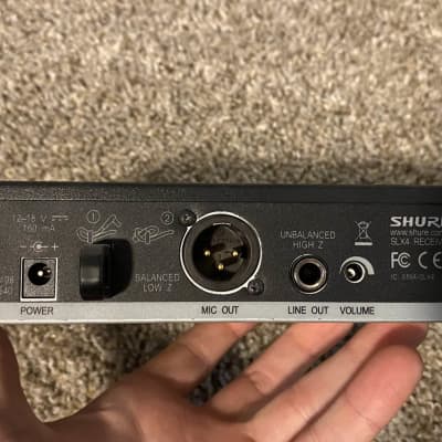 Shure SLX4 & SLX2 + SM87A J3 Band | Reverb
