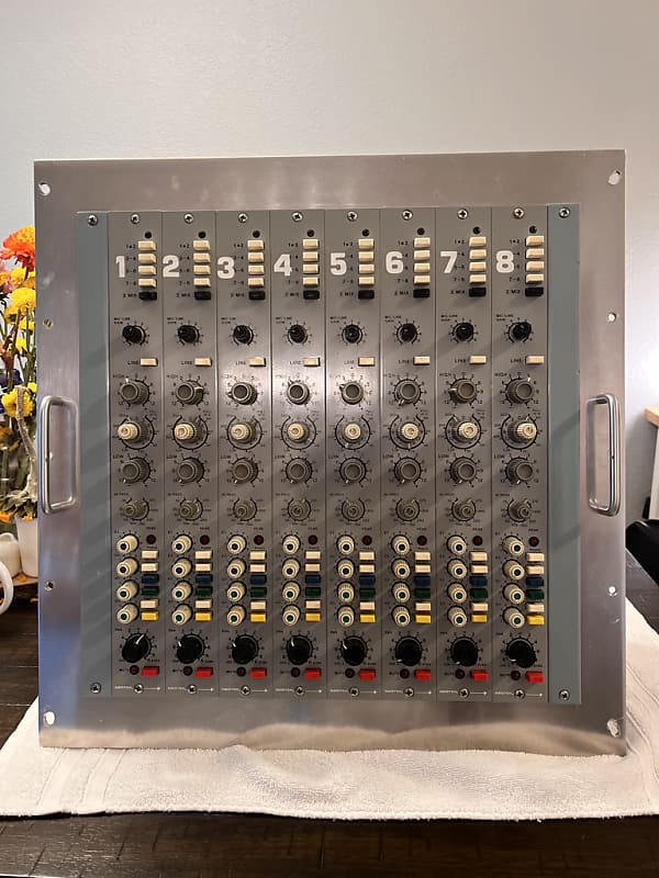 Neotek Series 1 - 8 channel strip rack | Reverb