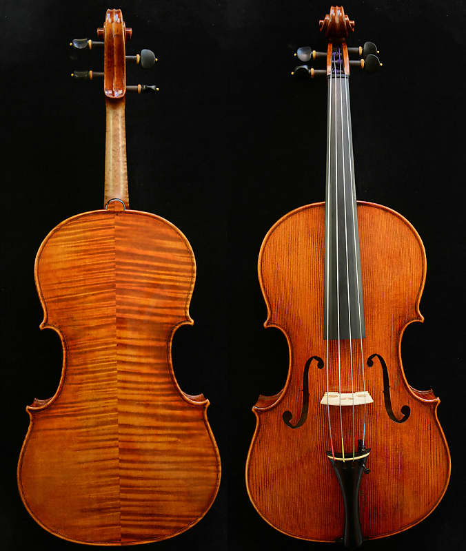 Rare 16'' Viola 200-year Old Spruce Master Wang's Own Work | Reverb
