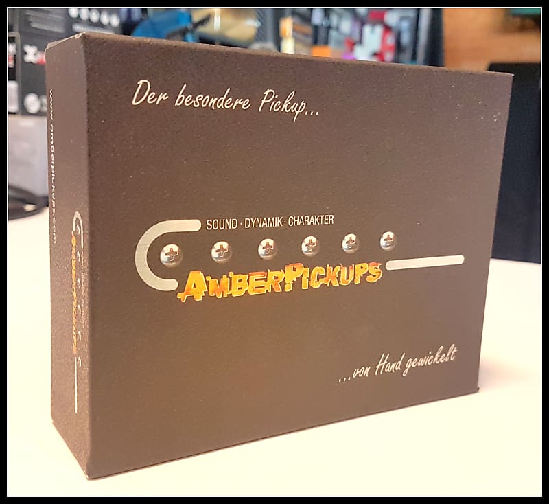 Amber Pickups Twangtone 50 Aged Pickup Set, Handwired Made in | Reverb