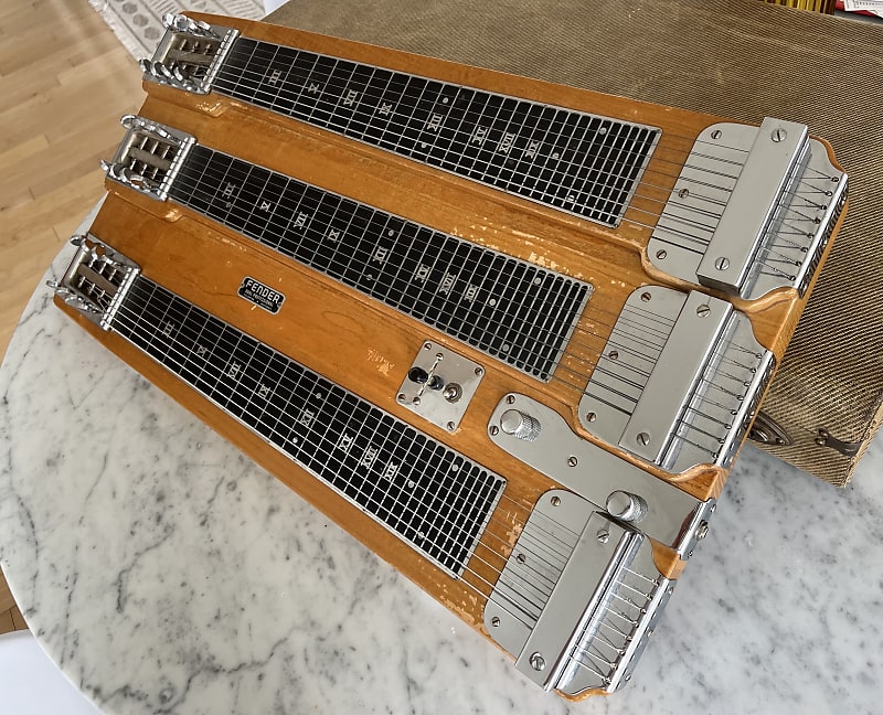 Circa 1948 Fender Prototype Pre-Production Custom Triple Neck | Reverb