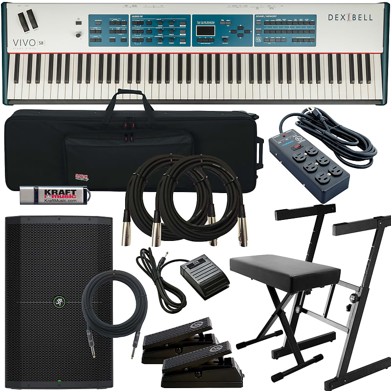 Dexibell VIVO S8 Stage Piano COMPLETE STAGE BUNDLE | Reverb