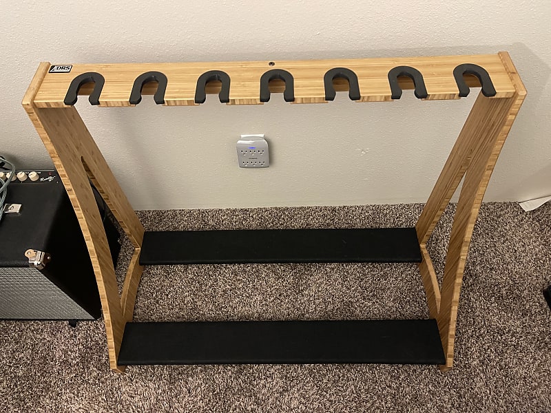 DRS Racks Alpha 7 Bamboo Guitar Rack | Reverb