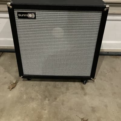 Sunn Bass 1x 15 speaker cab late 60s - black | Reverb