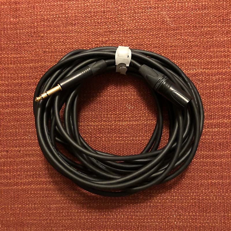 25' Mogami Neglex 2549 Microphone Cable 1/4 TRS - XLR Male | Reverb