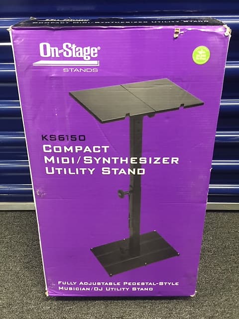 On-Stage KS6150 Compact MIDI/Synth Utility Stand | Reverb