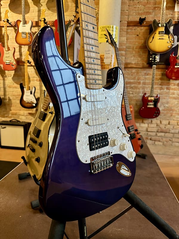 Fender Stratocaster Mexico 1999 - Midnight Blue Purple | Reverb