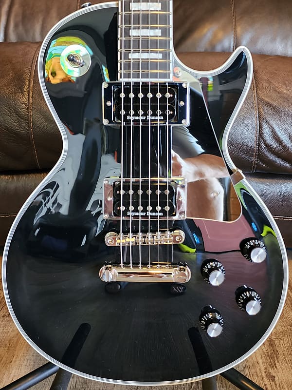 Edwards E-LP-130CD JS - Black Seymour Duncan Pickups | Reverb