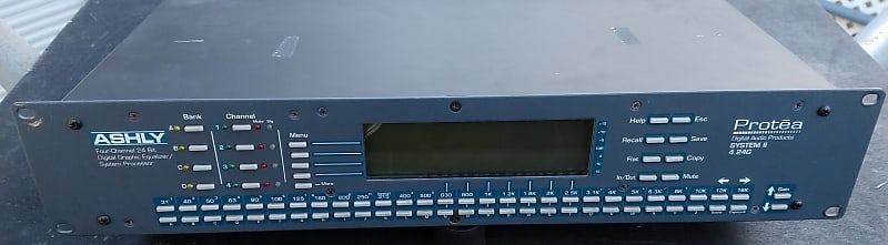 Ashly Protea System II 4.24G 4-Channel Digital 1/3 Octave | Reverb