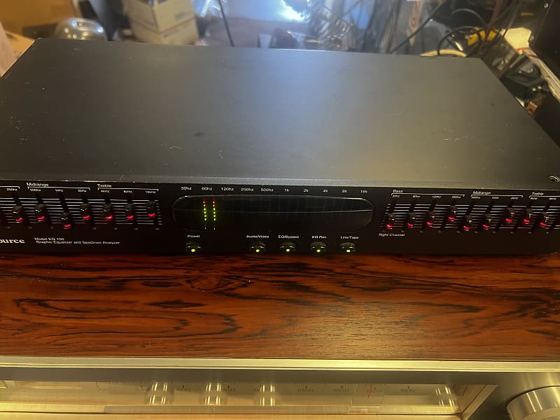 Vintage AudioSource EQ 100 Graphic Equalizer and Spectrum | Reverb